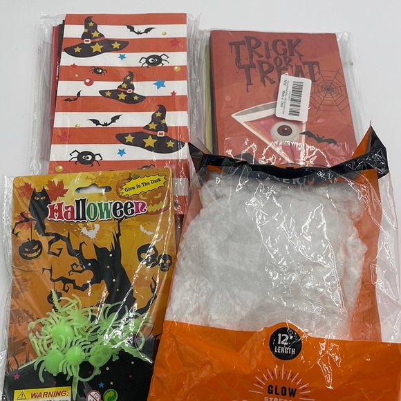 Source Unknown | Holiday | Halloween Bundle Rings Spiderwebs Cling Ons ...